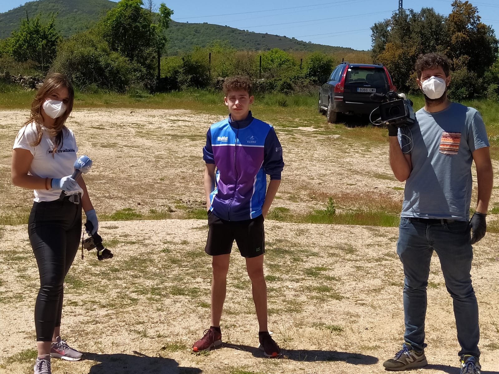 Alejandro Cobos en España Directo TVE – Club Atlético Joaquín Blume
